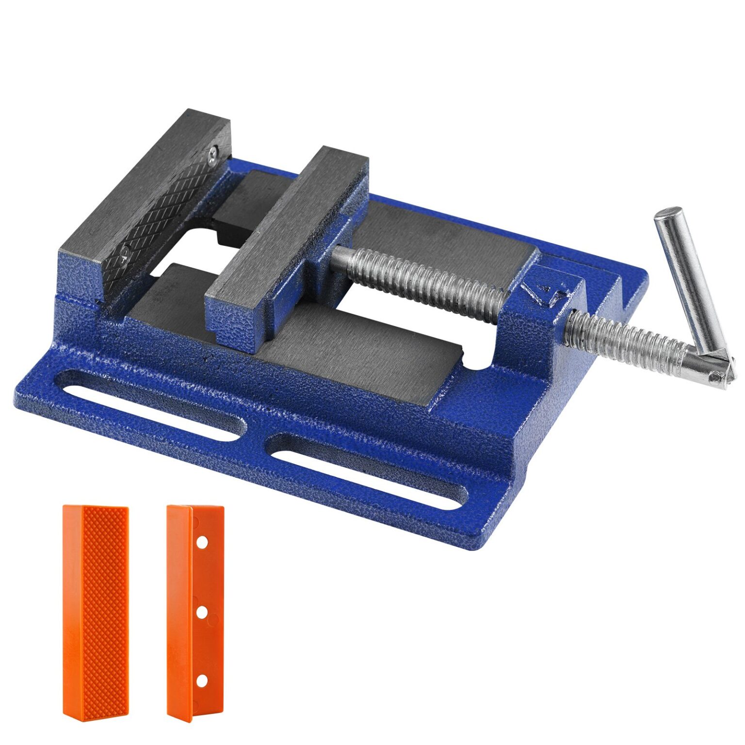 VEVOR 110mm Drill Press Vise – Heavy Duty Bench Vice with 6.6in Jaw ...