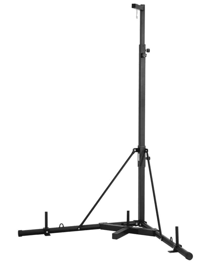 VEVOR Adjustable Steel Punching Bag Stand 180–232cm, Heavy Duty Boxing ...