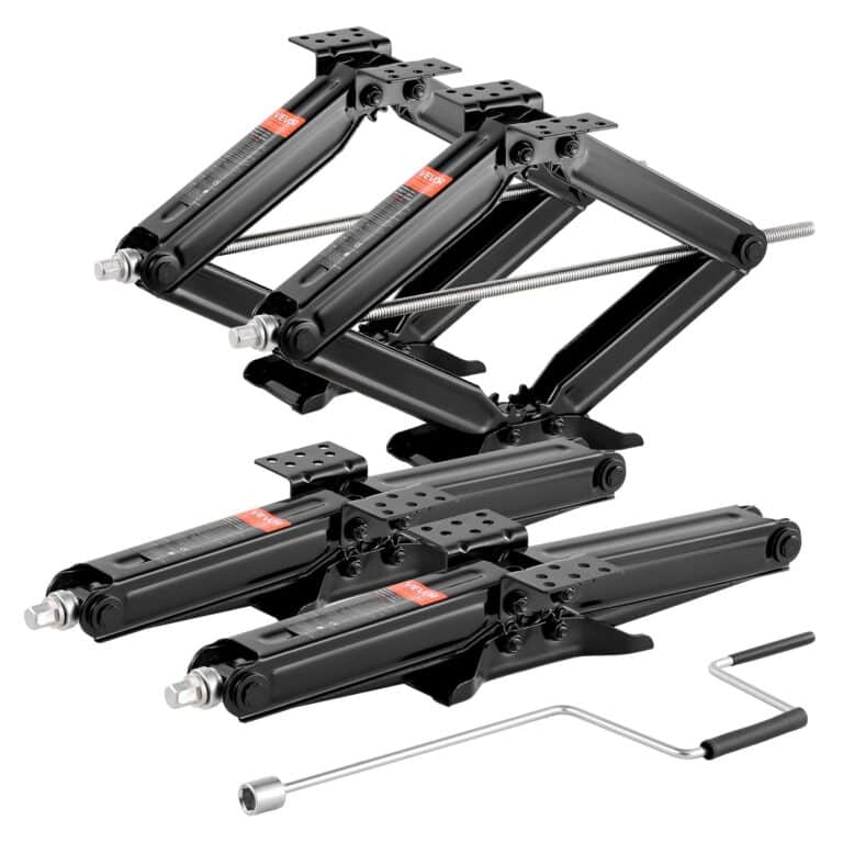 VEVOR RV Scissor Jacks Set of 4, 4082kg Load, Adjustable 10–59.4cm ...