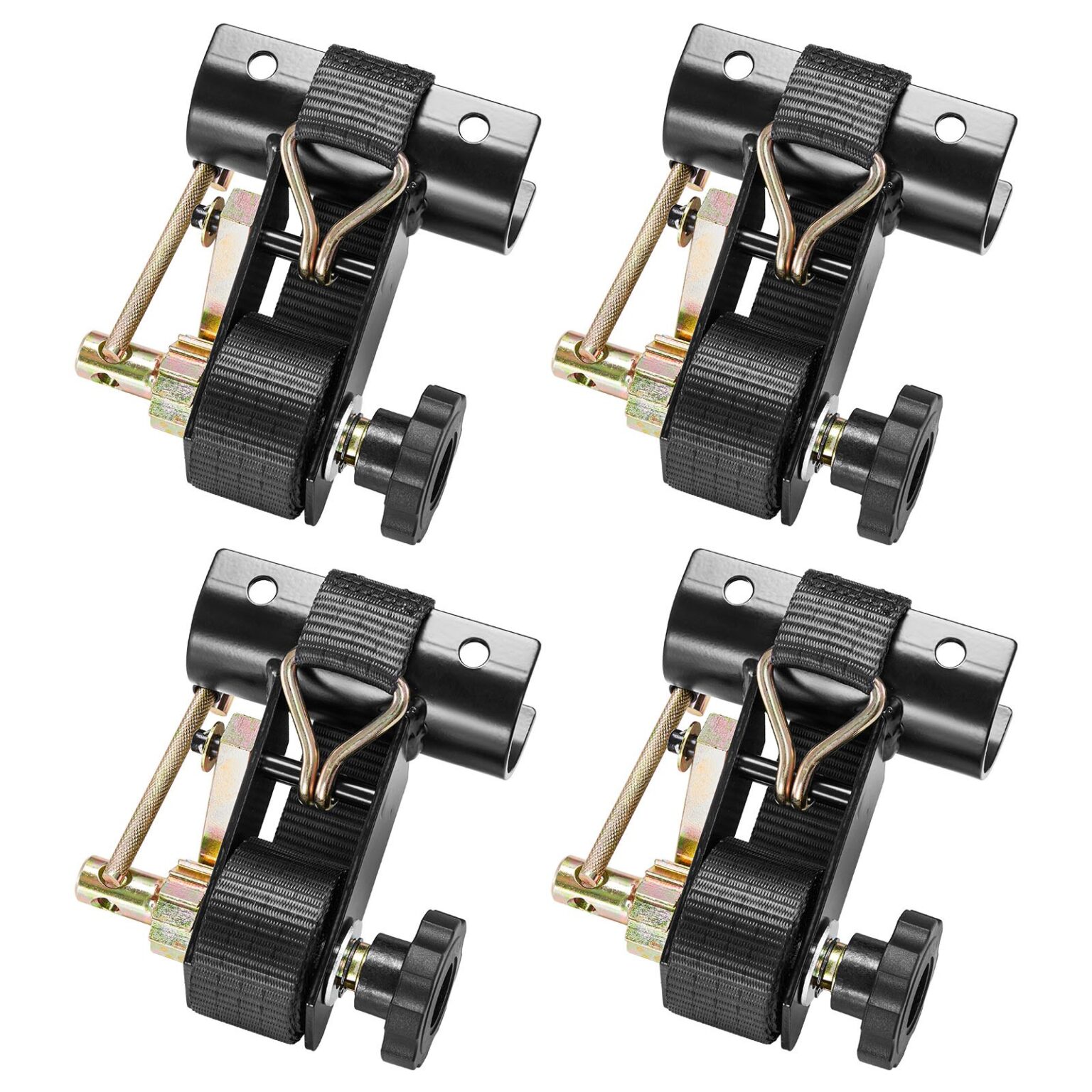 VEVOR Heavy Duty Ladder Rack Ratchet Straps 38mm x 2.25m, 227kg Load ...