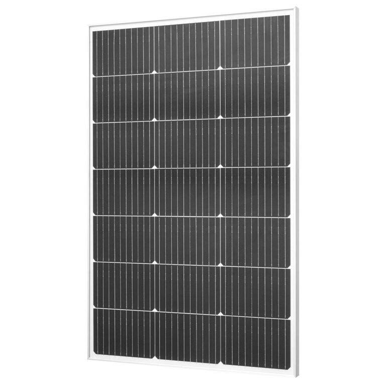 VEVOR 100W Monocrystalline Solar Panel, 23% Efficient PV Module with ...