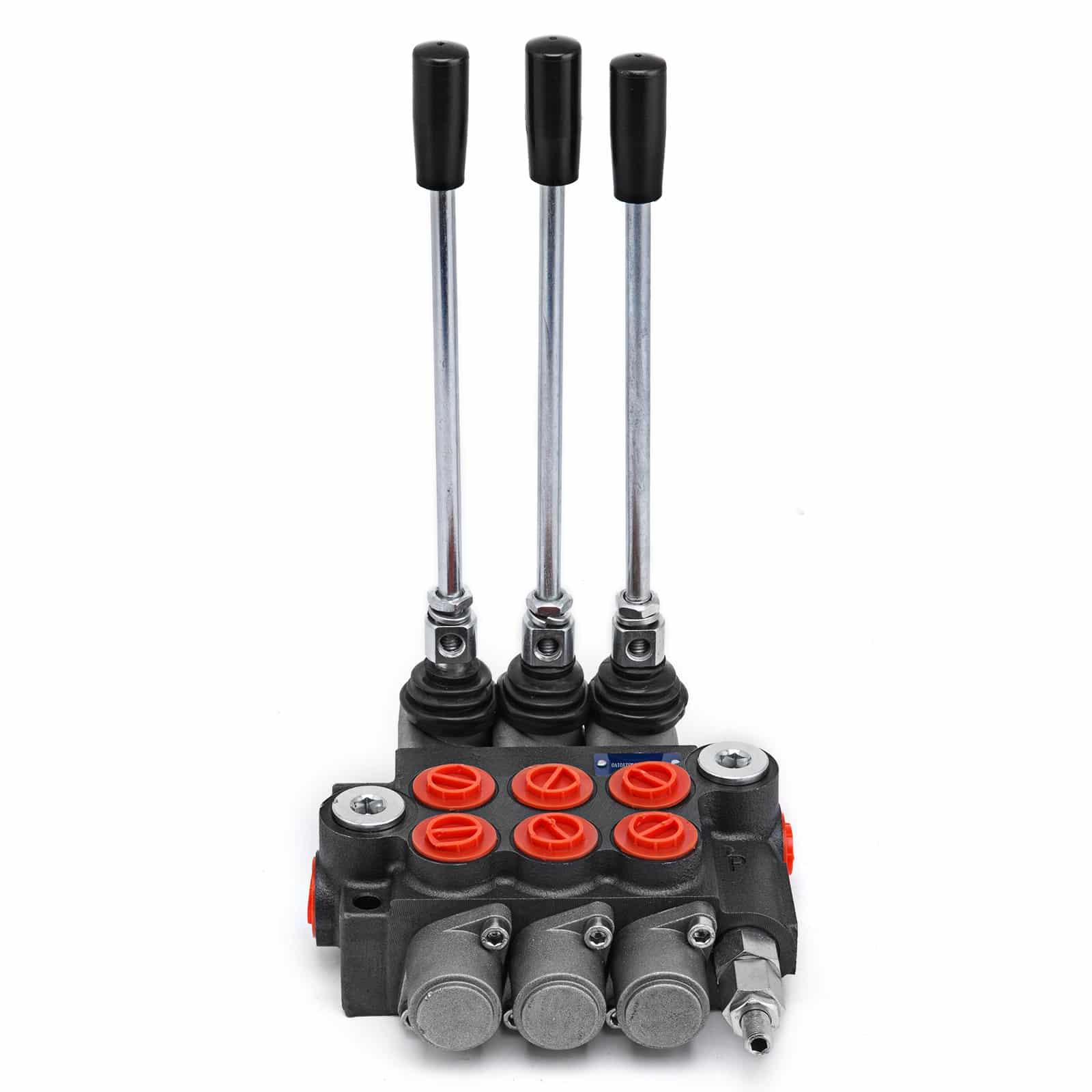 VEVOR 3-Spool 41.6 L/min Hydraulic Directional Control Valve, Double ...