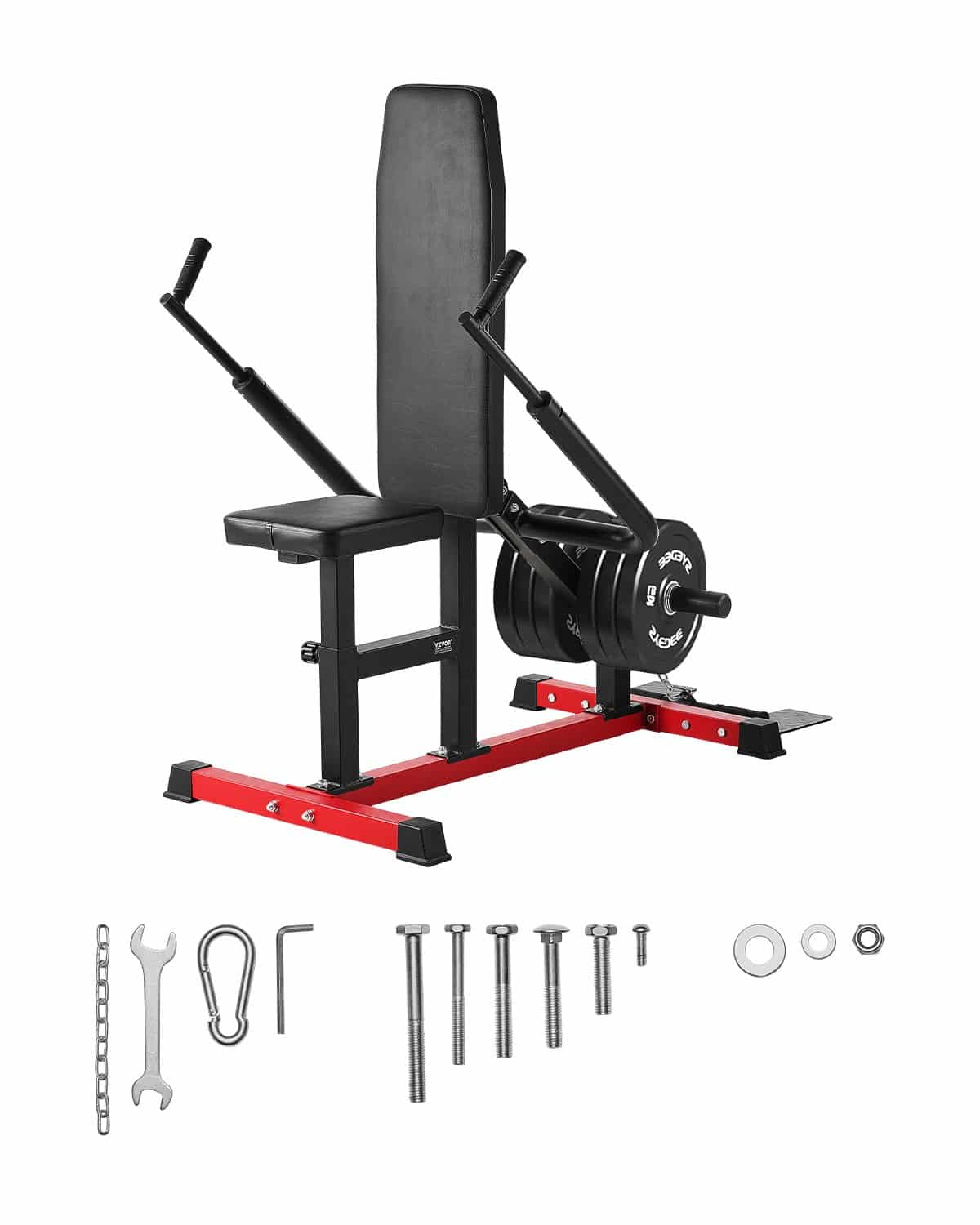 VEVOR Seated Dip Machine – Adjustable Tricep Bicep Press, Upper Body ...