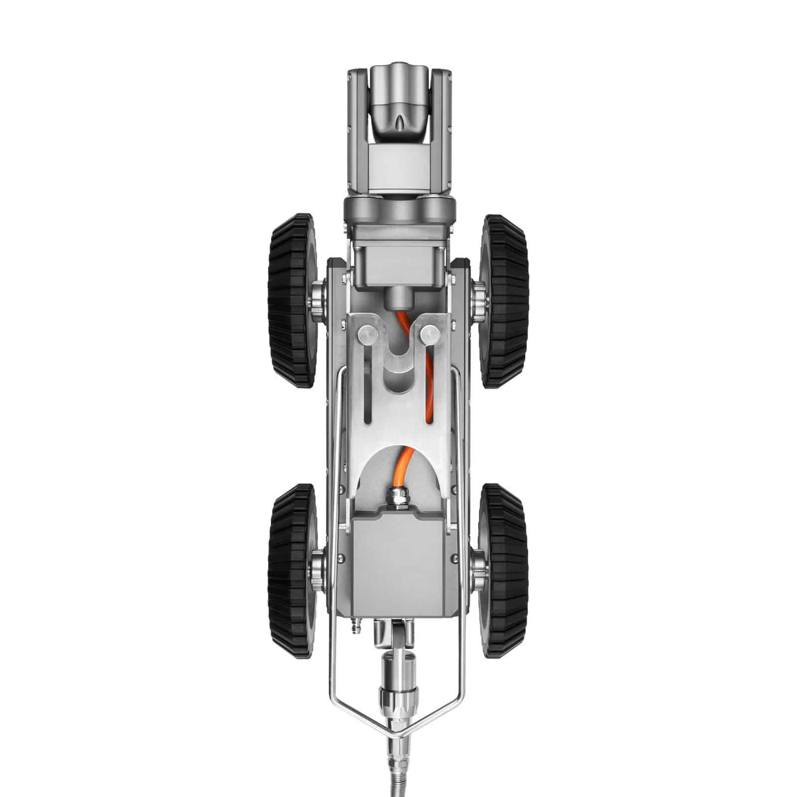 VEVOR 120m Sewer Inspection Robot with 2MP Dual Cameras, IP68 ...