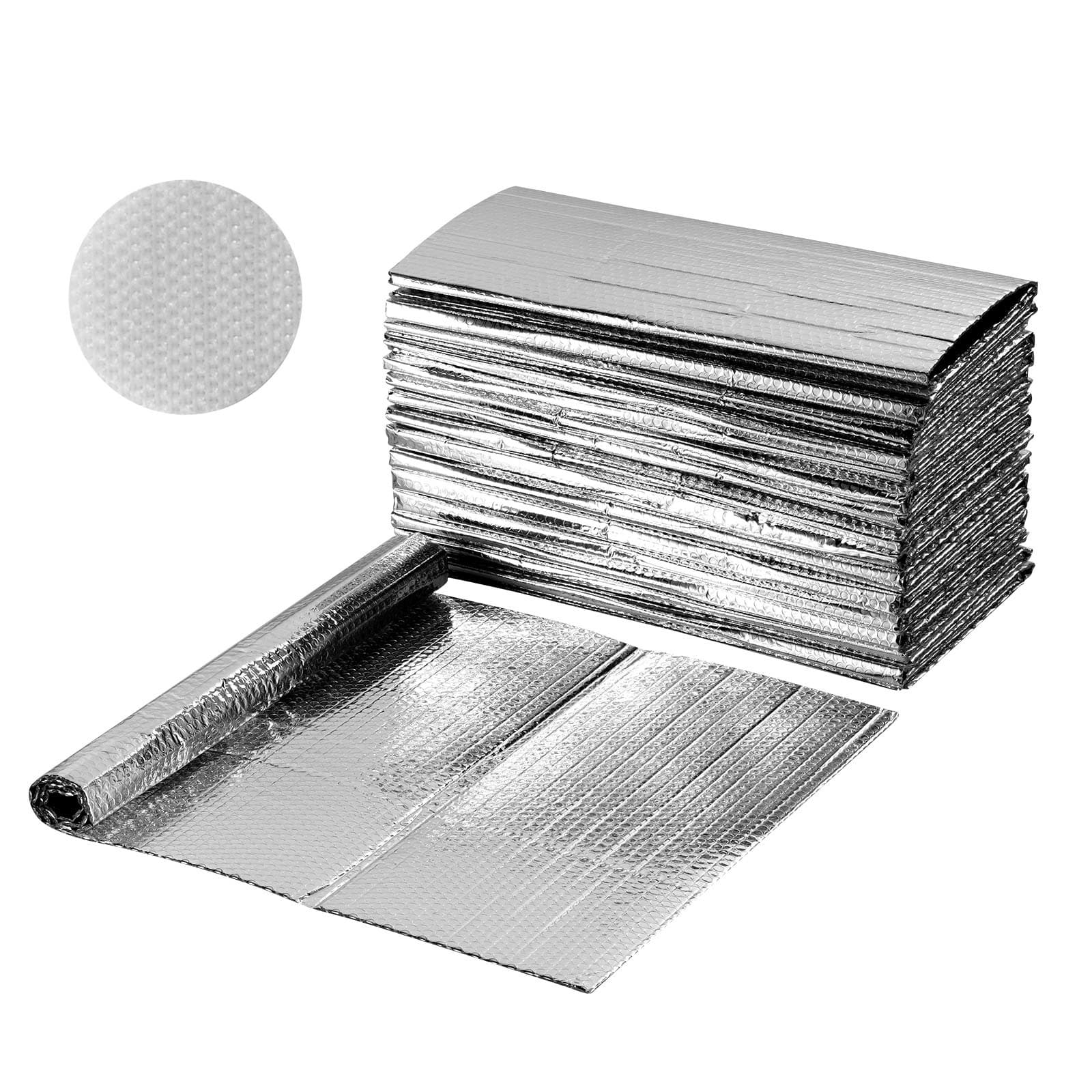 VEVOR Dubultās Atstarojošās Termoizolācijas Loksnes, 16 gab, 6mm, 1.22× ...