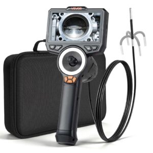 VEVOR 3.9mm 360° Articulating Borescope Endoscope Camera, 4.5" HD IPS ...